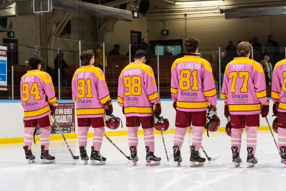 Pink in the Rink 2018-19 | Caledon Bombers Jr. Hockey Club